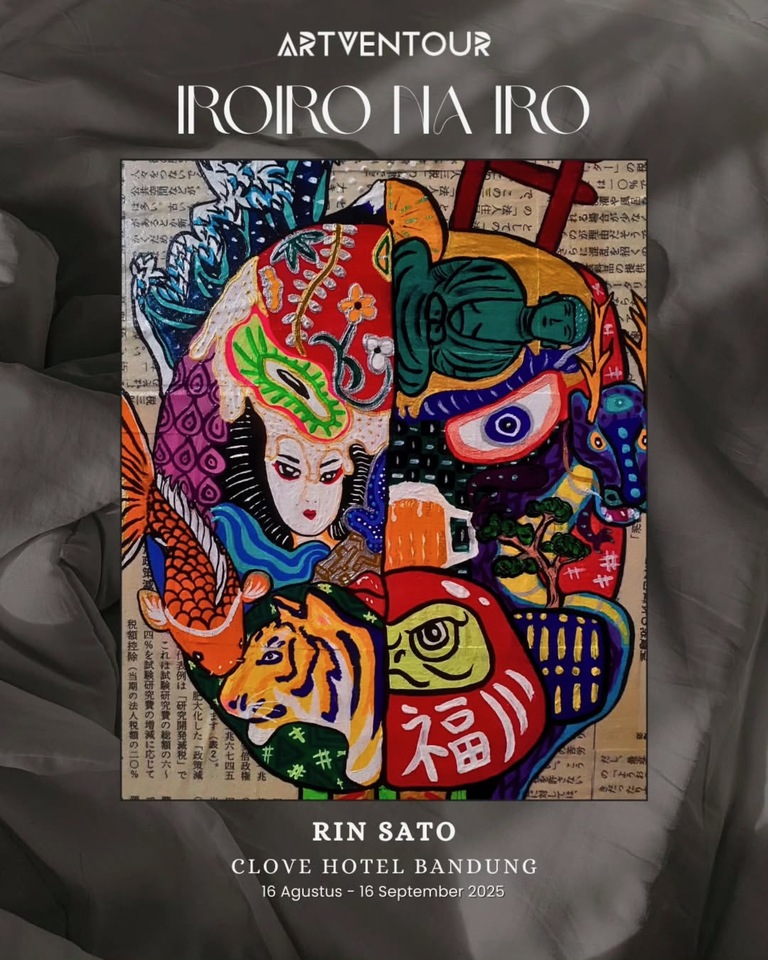 Clove Hotel : Roro Nairo, Colorful Journey of Rin Sato | Bandung Art ...