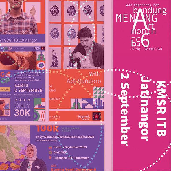 Pestipal Sehari. KMSR ITB Jatinangor | Bandung Art Month 6 MENANG | BDG ...